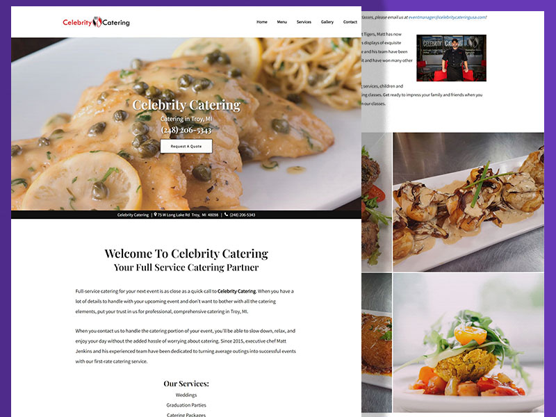 Celebrity Catering | TechTice